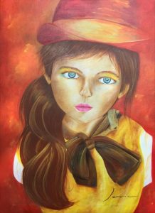 Abogado Lenín Funes, destaca por sus pinturas en redes sociales