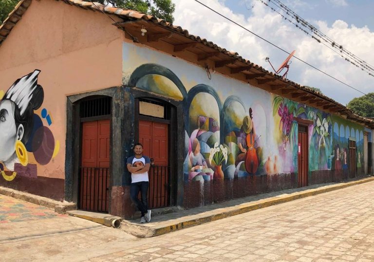 Murales artísticos en Cantarranas