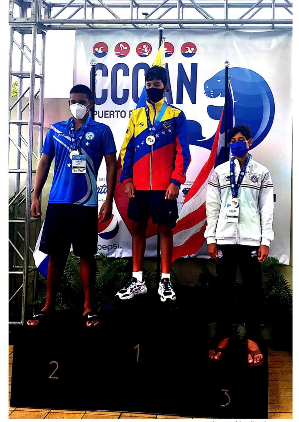 Hondureña Michell Ramírez gana oro en aguas abiertas en los CCCAN