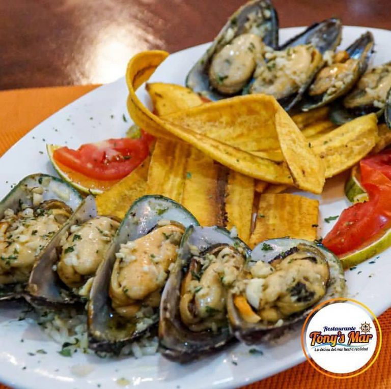 Restaurante Tony's Mar, mariscos frescos
