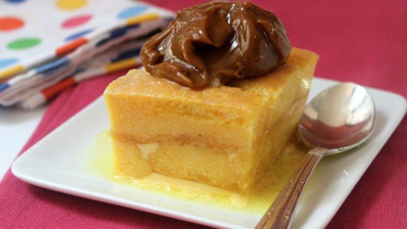 Receta de borracho de pan dulce hondureño