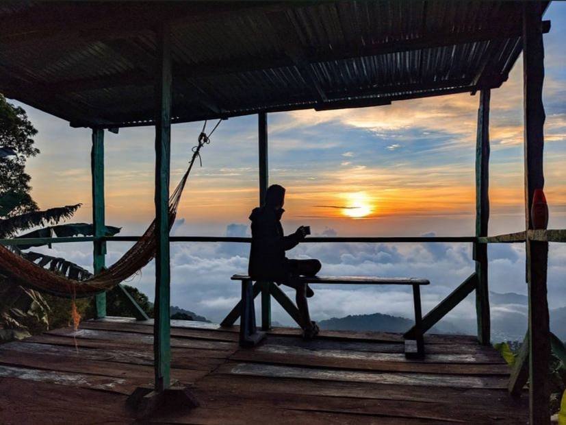 Finca Flor de la Peña en la cima de la Montaña Santa Bárbara
