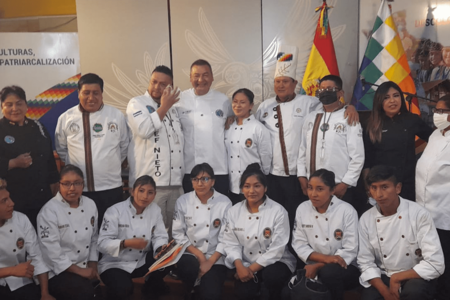 Chef hondureño recibió un premio en convención internacional en Bolivia