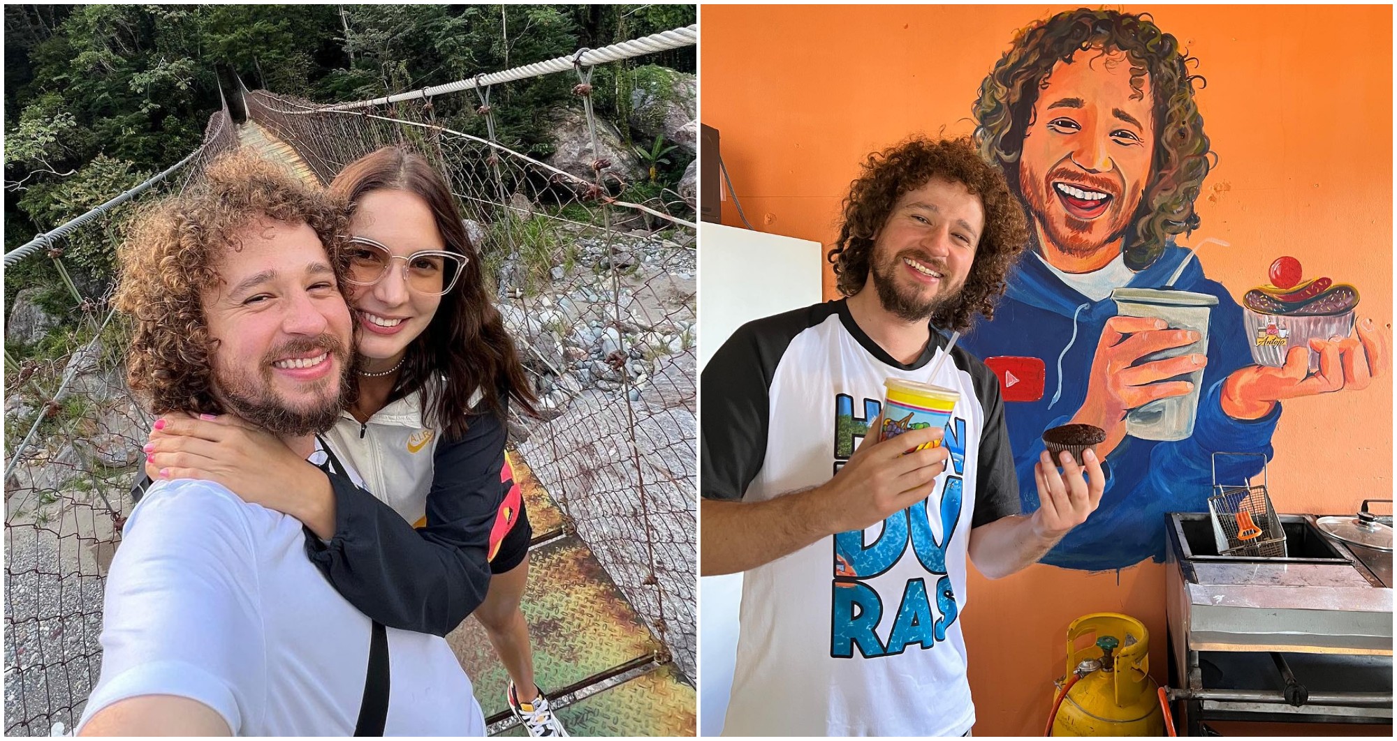 El youtuber mexicano Luisito Comunica regresó a Honduras