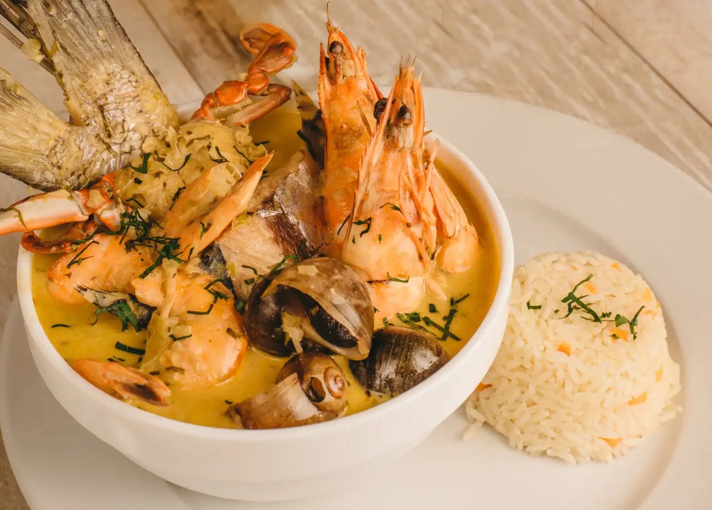Receta de la famosa Sopa Marinera o Sopa de Mariscos