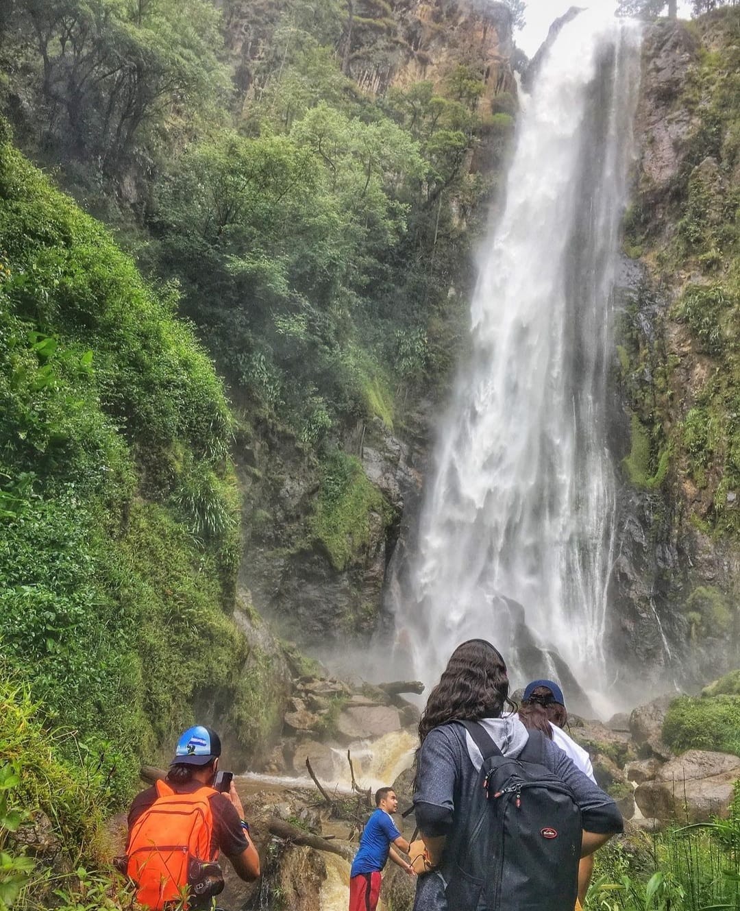 La increíble Cascada Gualmance en Intibucá