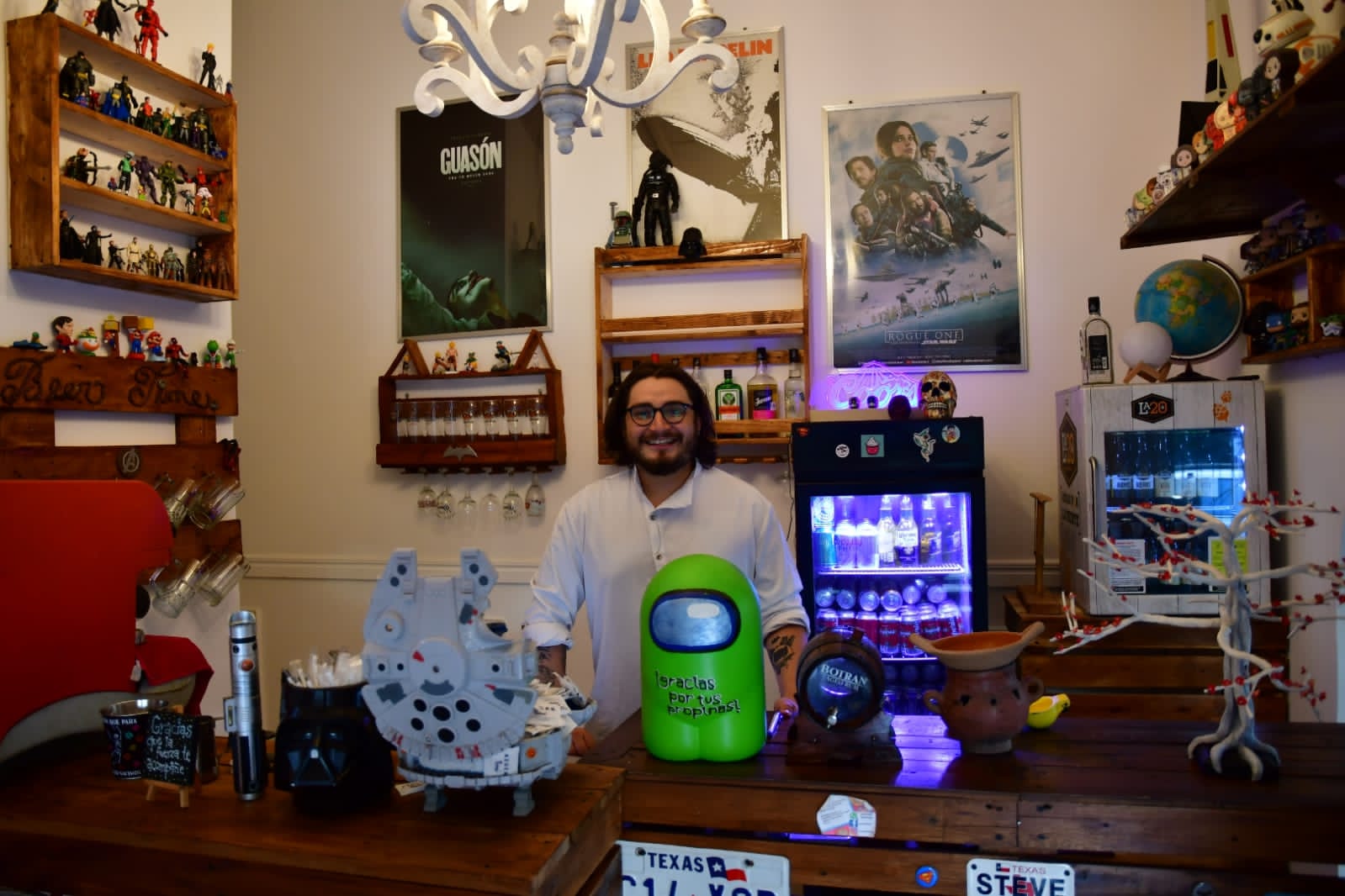 Geek Coffee Bar, un lugar temático de comics en Santa Lucía