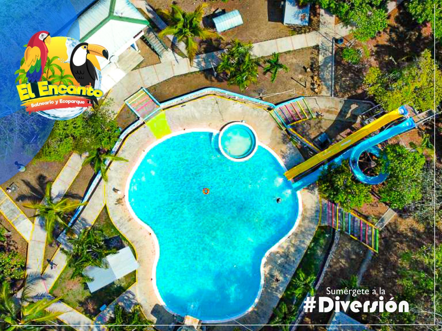 Balneario y Ecoparque El Encanto, un lugar divertido para pasar en familia