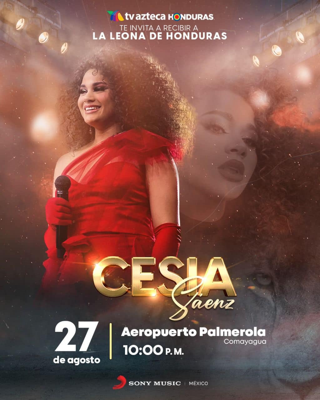 Hondureña Cesia Sáenz, anuncia su regreso a Honduras