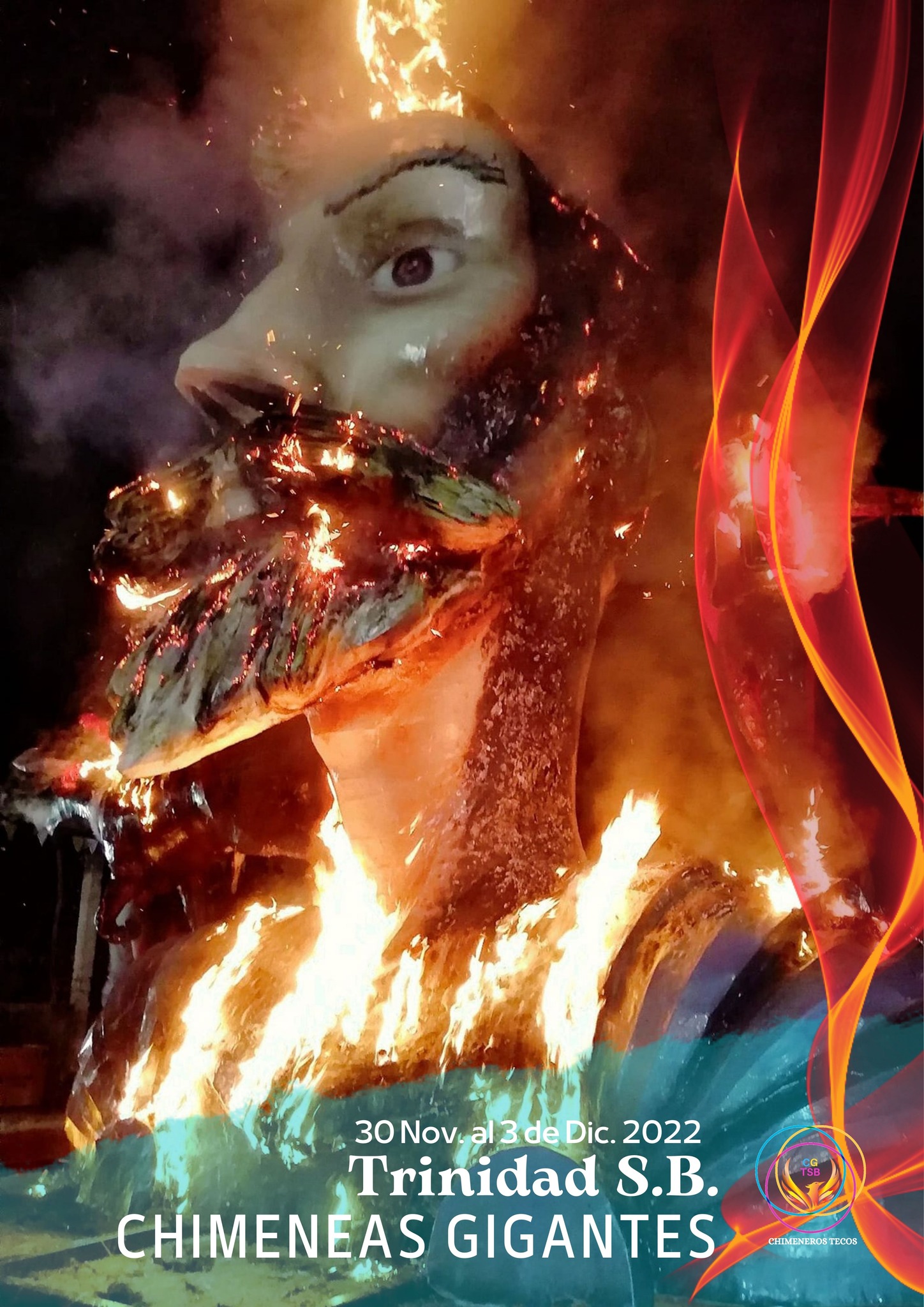 Las chimeneas gigantes serán el 30 de noviembre en Trinidad