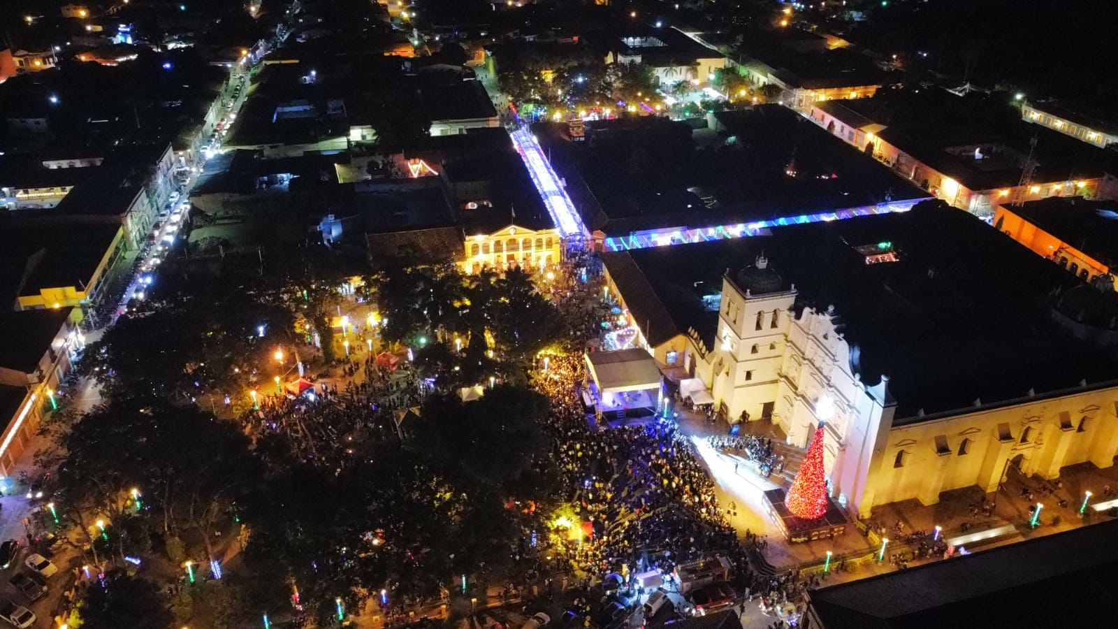 Las tradicionales 12 campanadas de Comayagua
