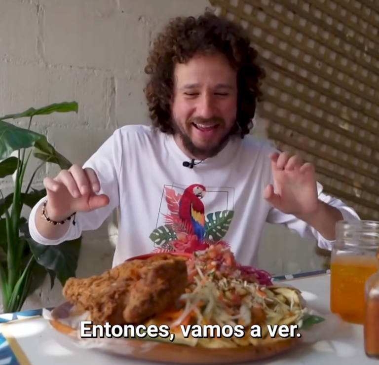 Luisito Comunica publica un vídeo destacando la gastronomía hondureña