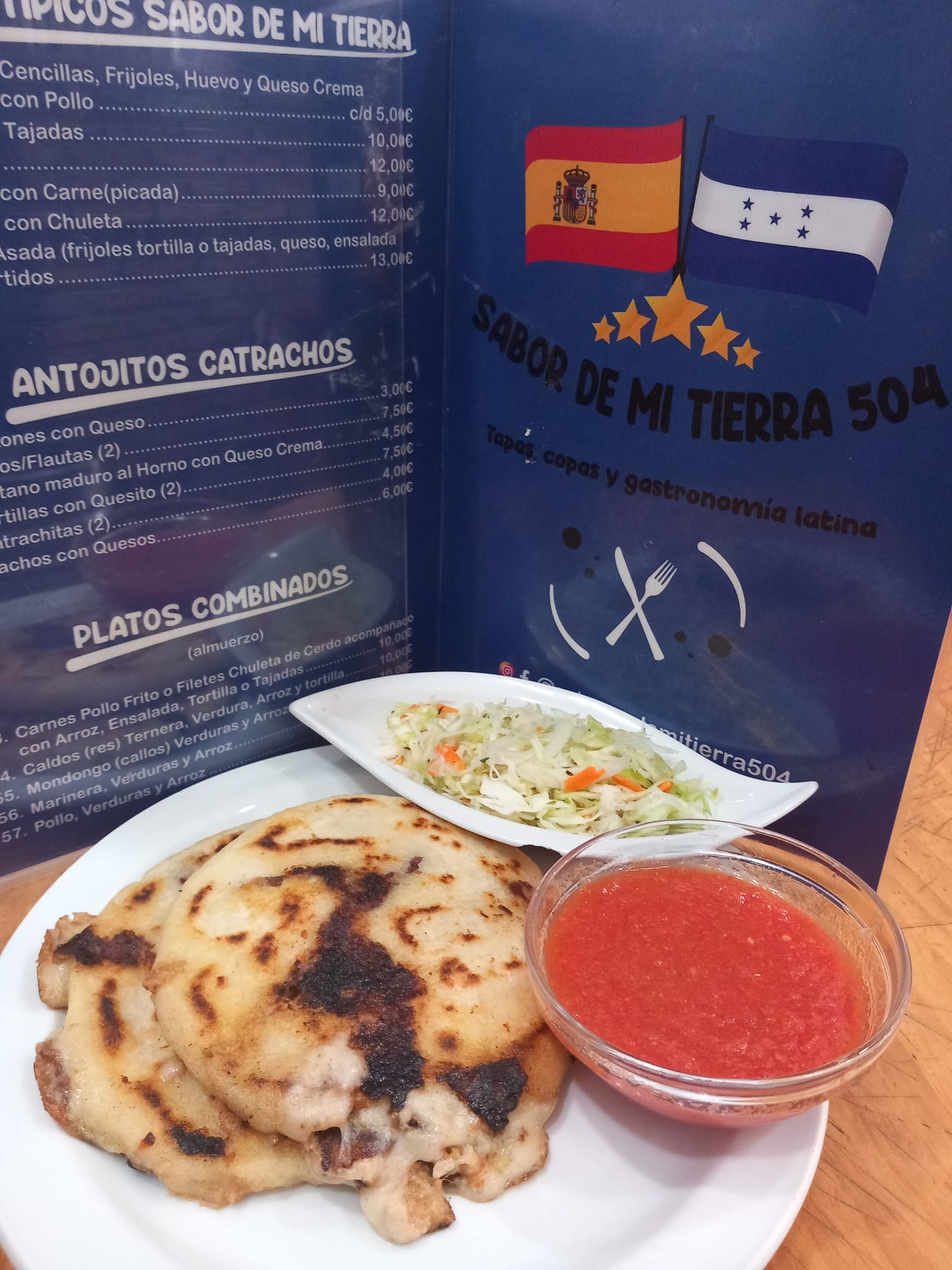Hondureña destaca con su restaurante "El Sabor de mi Tierra" en España