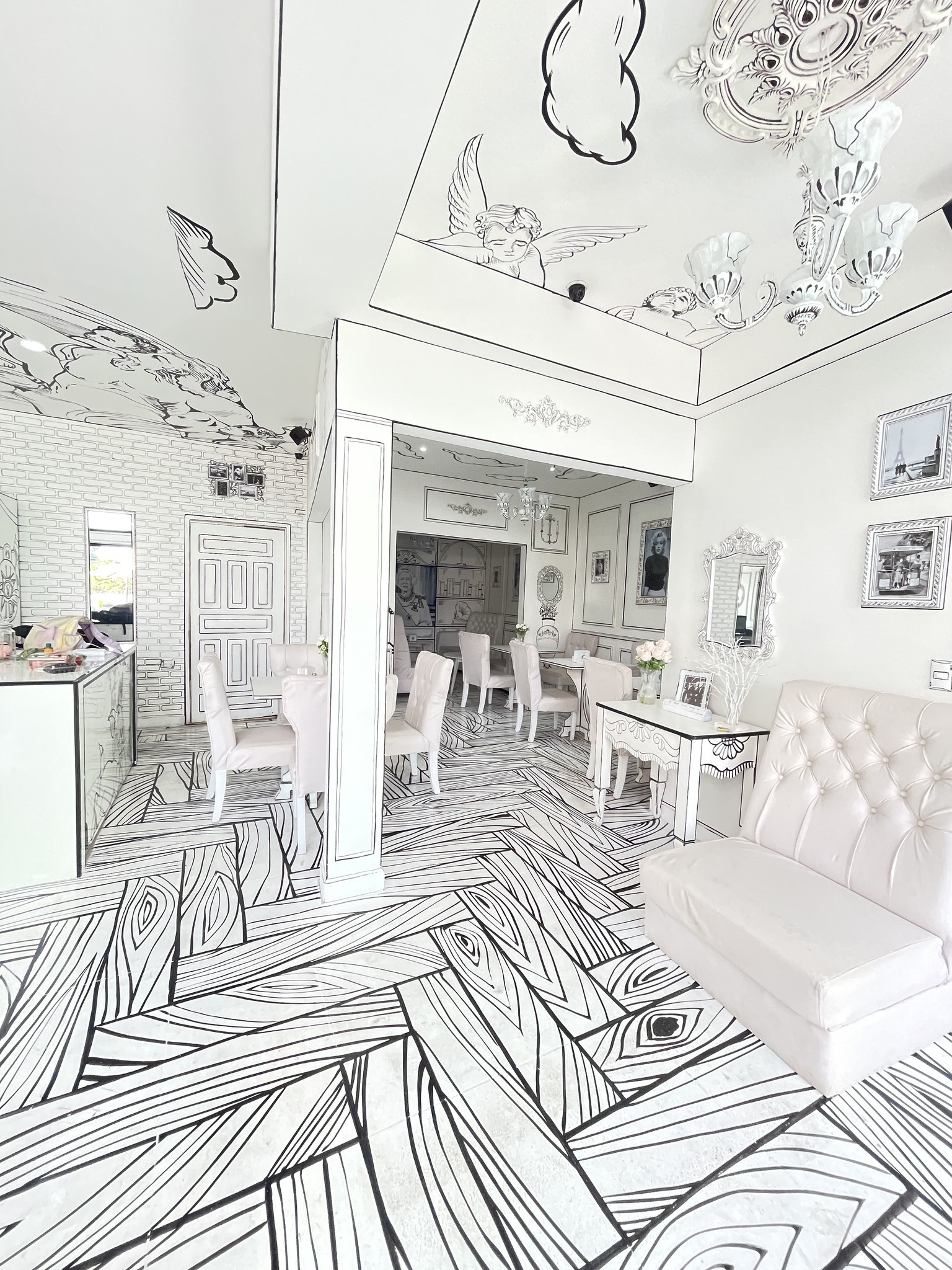 Rosé Bistro & Café, un destino de caricatura en San Pedro Sula