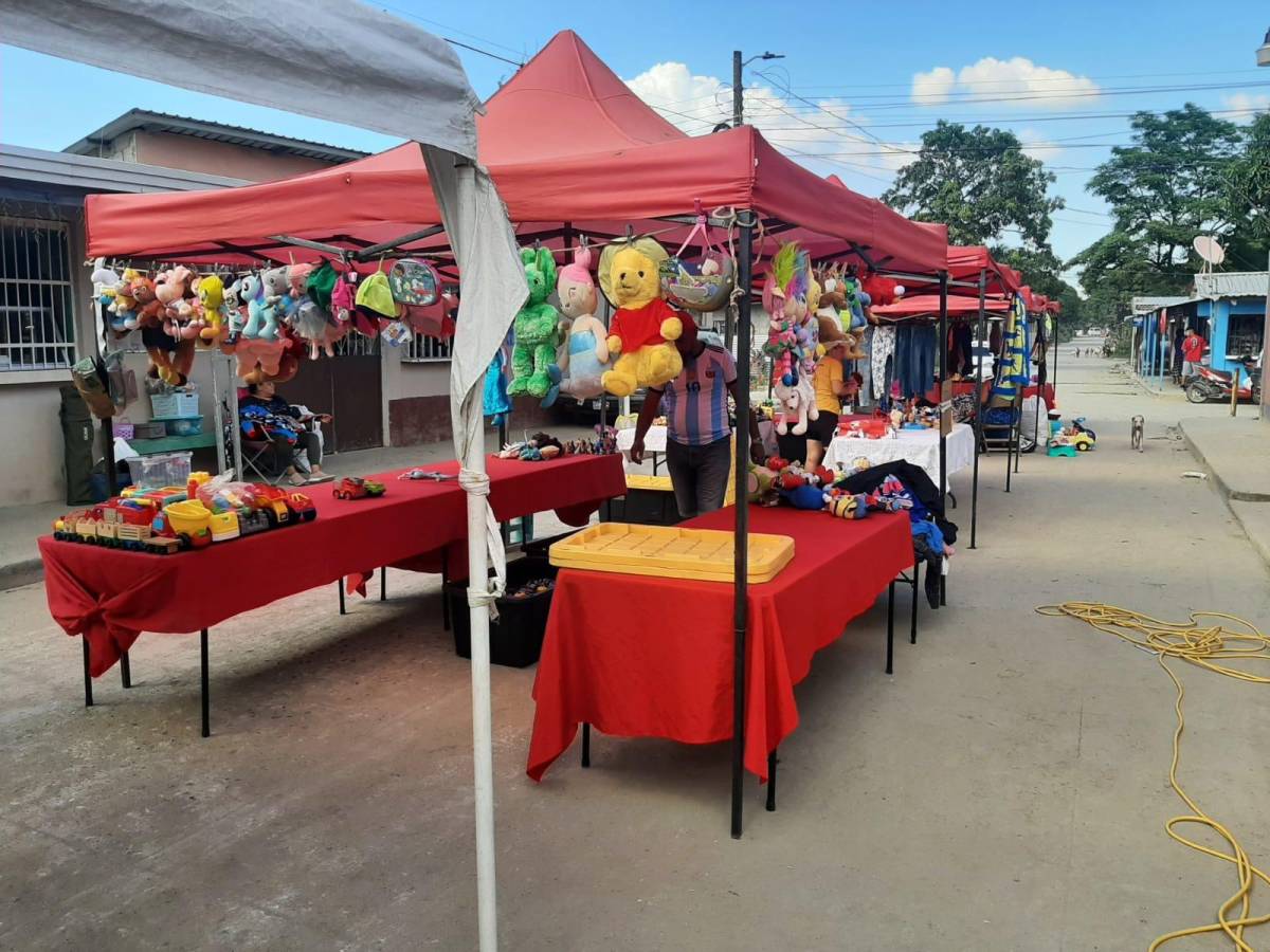 Realizarán bazar navideño en el sector de Chamelecón