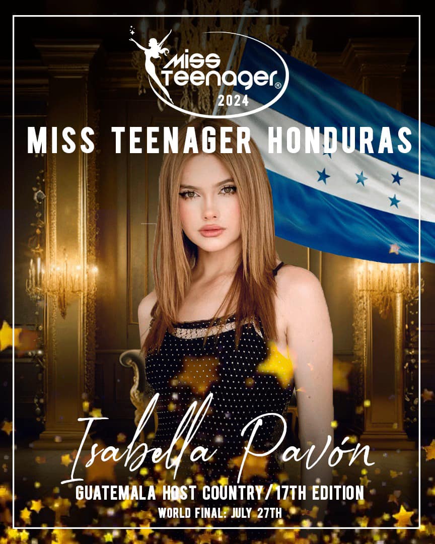 Isabella Pavón es la nueva Miss Teenager Universe 2025 de Honduras ...
