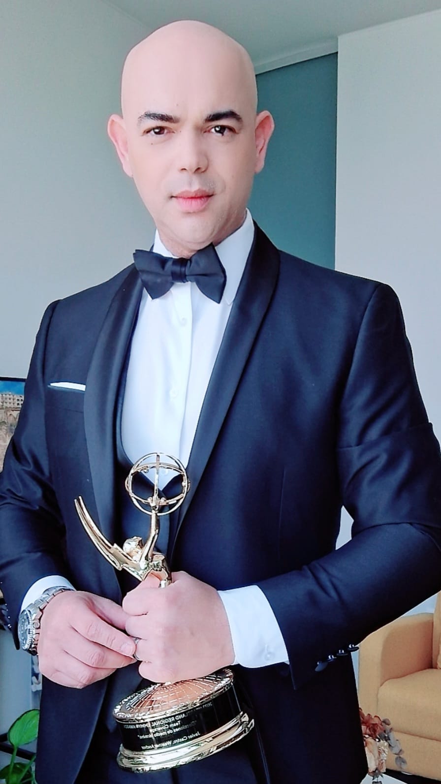 Hondureño Javier Castro ganó dos premios Emmy este 2024
