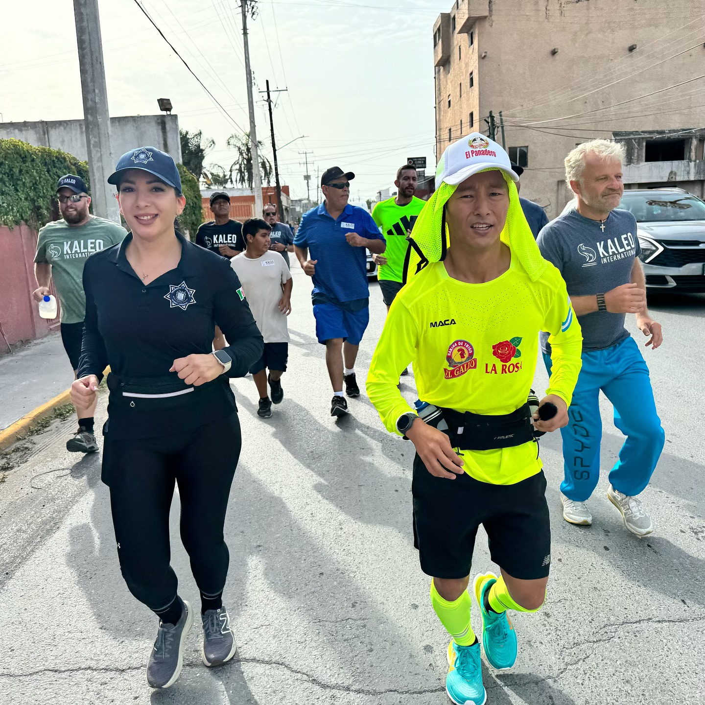 Shin Fujiyama comienza su nuevo reto de 3,000 kilómetros