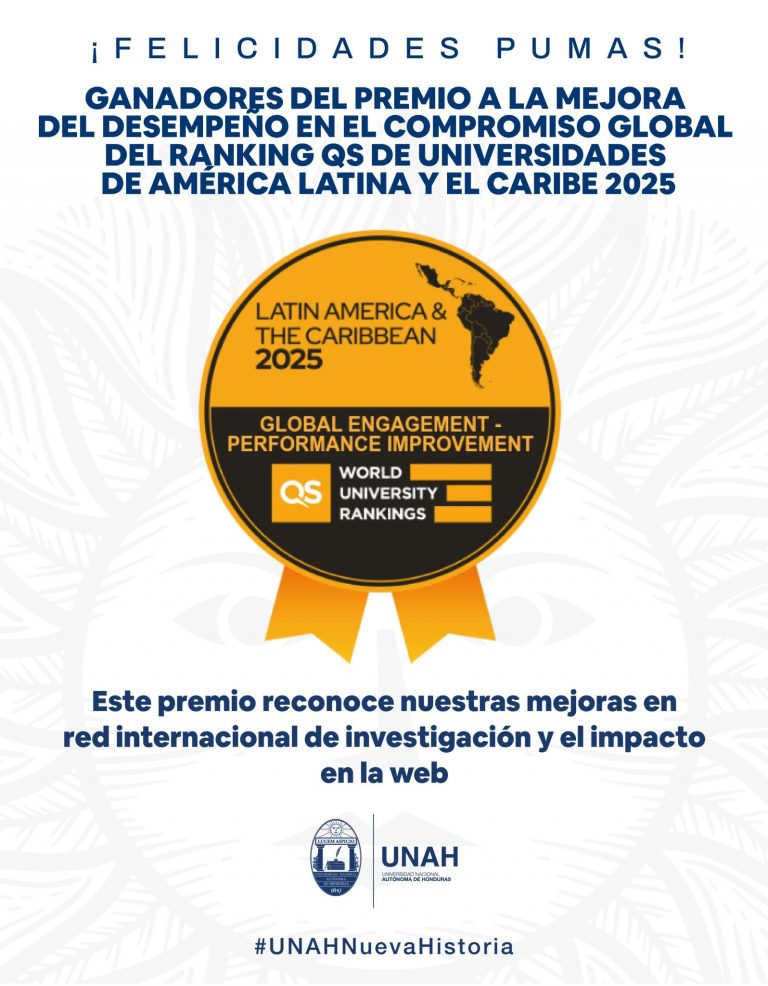 UNAH asciende en el ranking QS América Latina y el Caribe 2025